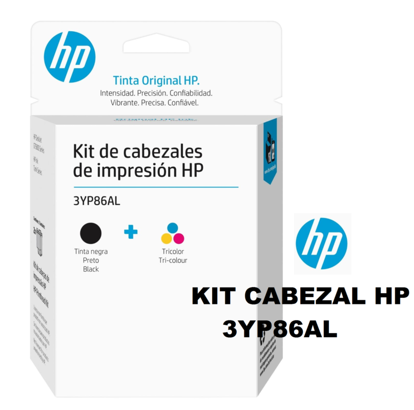 KIT CABEZAL DE IMPRESIÓN HP 3YP86AL TINTA NEGRA + TRICOLOR – ImprimaxPeru – Distribuidor ...